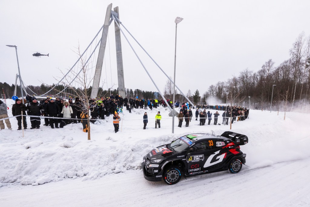 WRC Rally Sweden: Evans takes overnight lead pipping Rovanpera