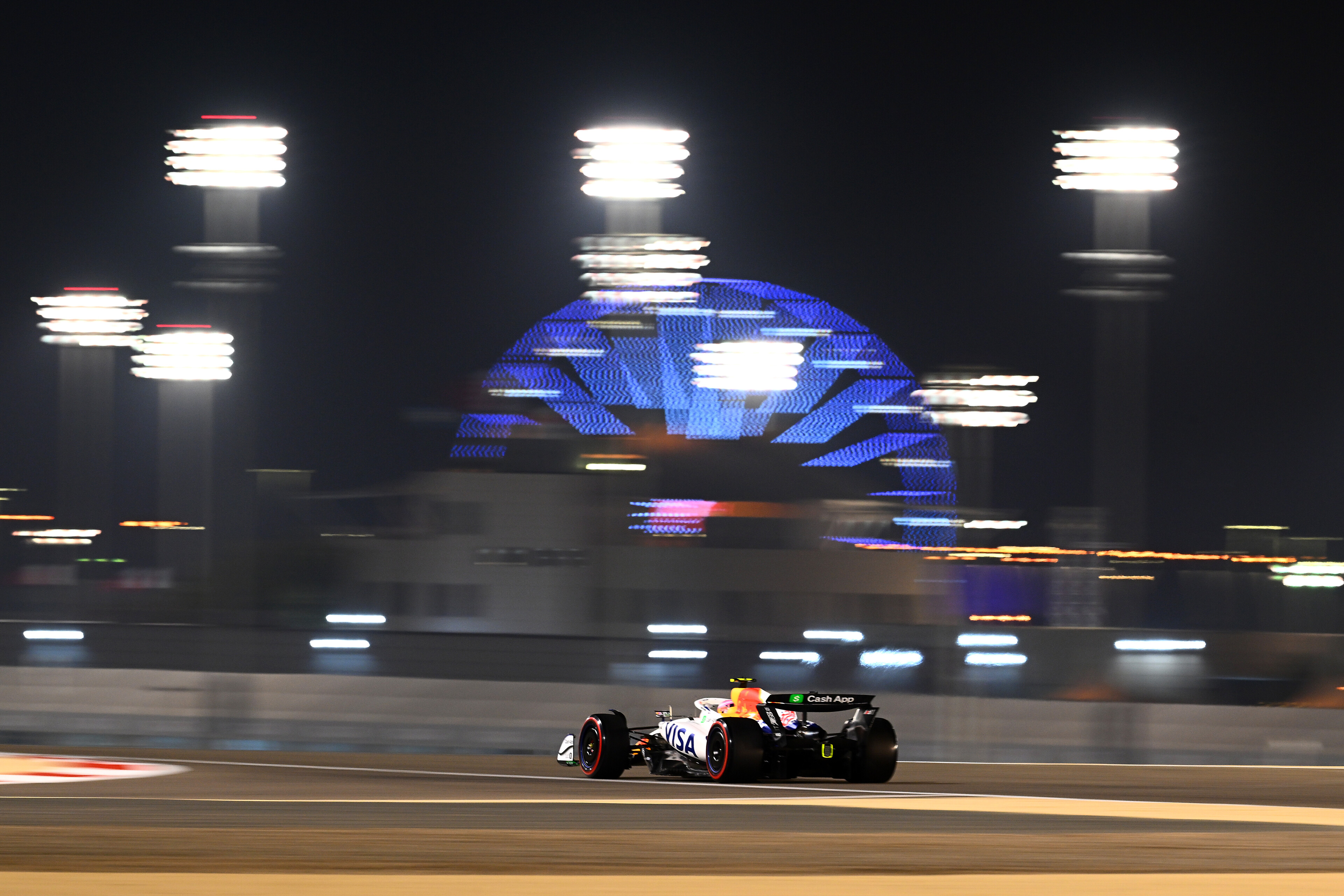 F1 Bahrain GP grid positions with penalties applied