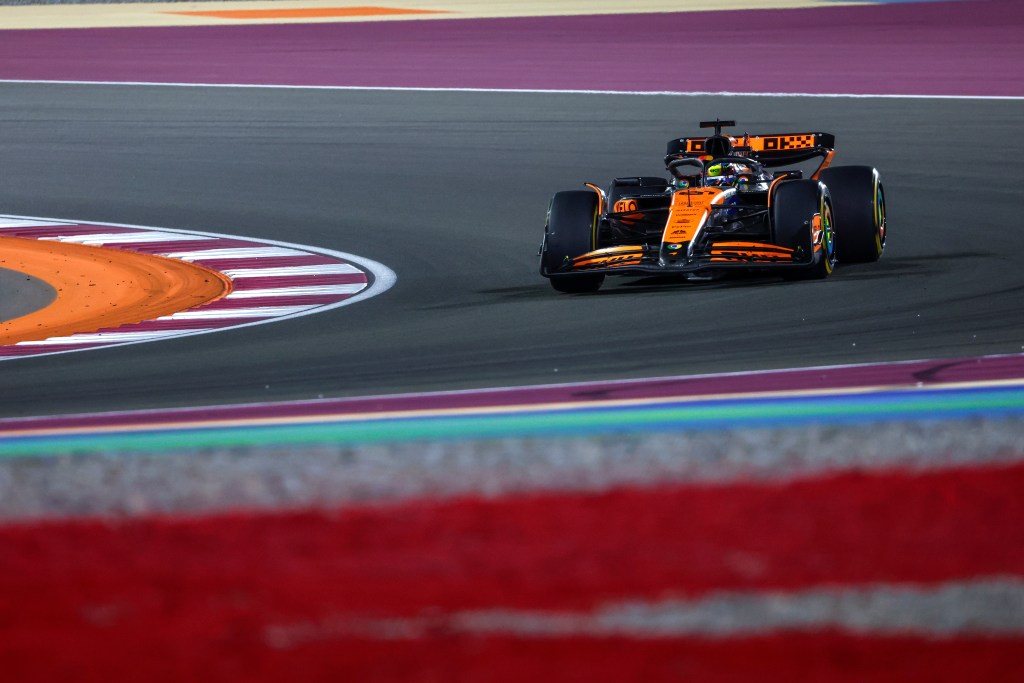Oscar Piastri tops practice in Qatar Grand prix ahead of sprint qualifying